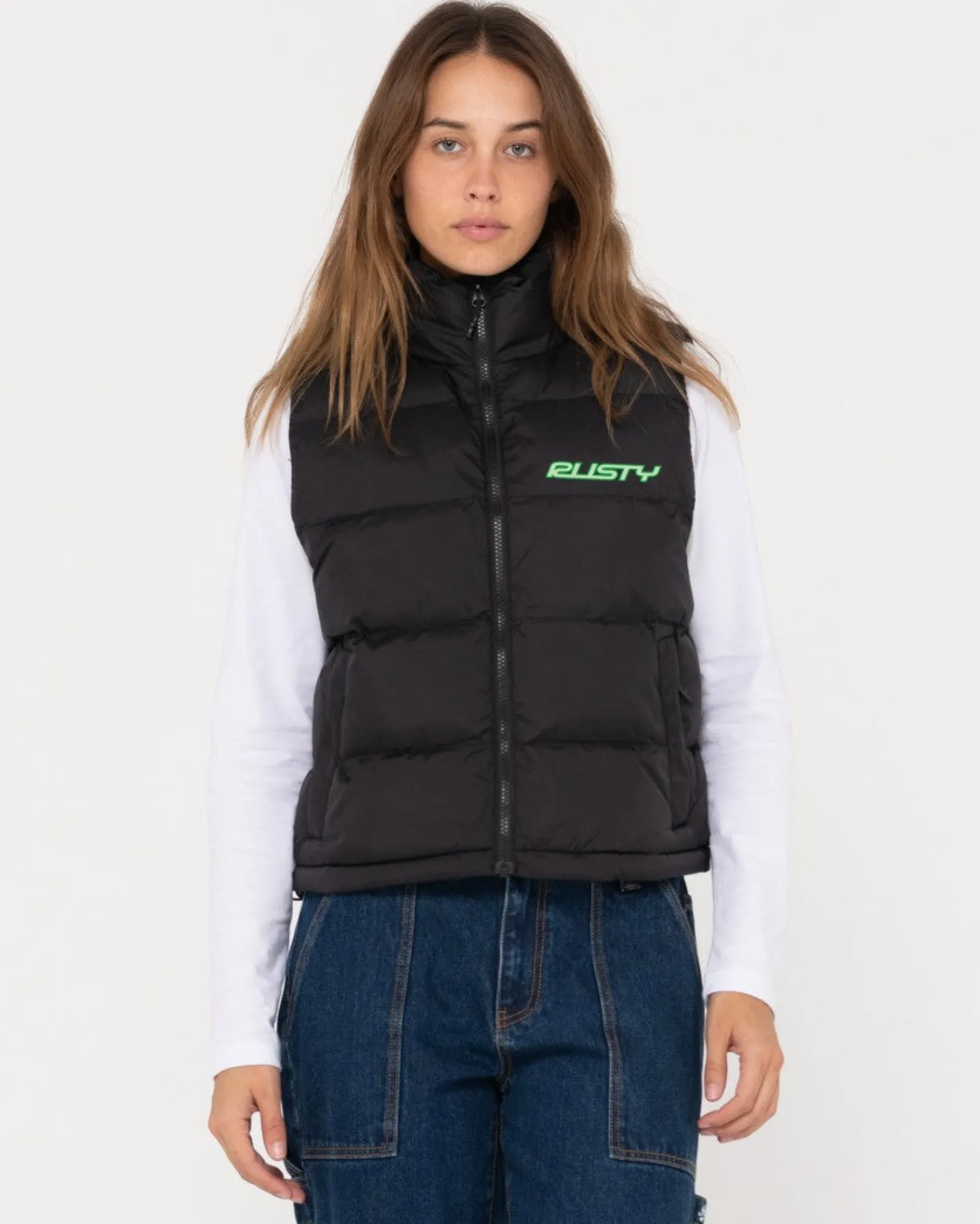 Rusty Water Resistant Puffer Vest | Womens Jackets - Rusty Australia